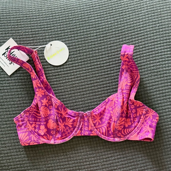 Kulani Kinis | Swim | Kulani Kinis Underwire Bralette Bikini Top La ...